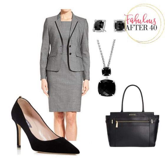 How To Wear Gray This Fall - Fabulous after 40