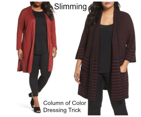 5 Clever Color Tricks To Hide Your Midlife Tummy - Fabulous after 40