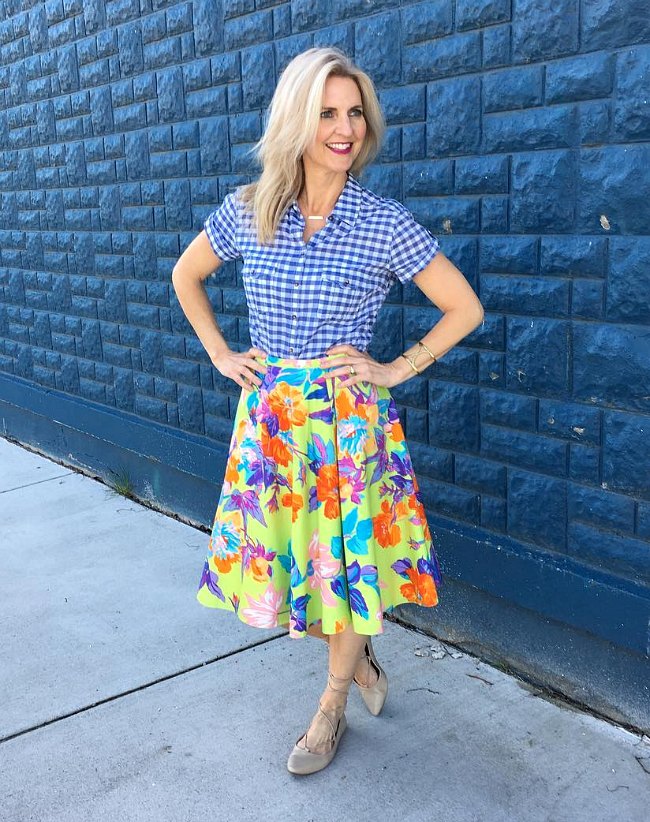 How to Mix Textures and Colors Over 40 ~ What I Wore
