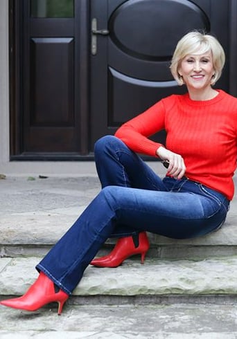 How to Style Red Booties: Elevate Your Denim Look - Fabulous after 40