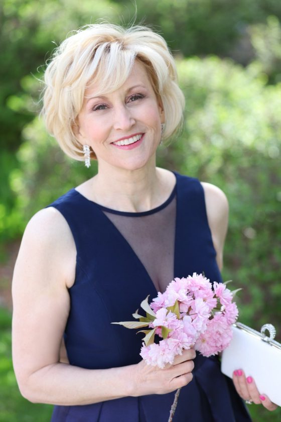 Chic Floral Mother of the Bride Dress - Fabulous after 40