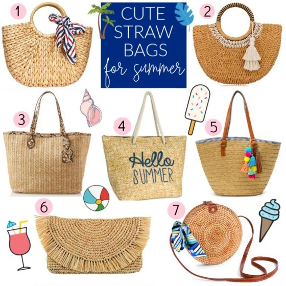 Best Straw Purses & Tote Bags for Summer - Fabulous after 40