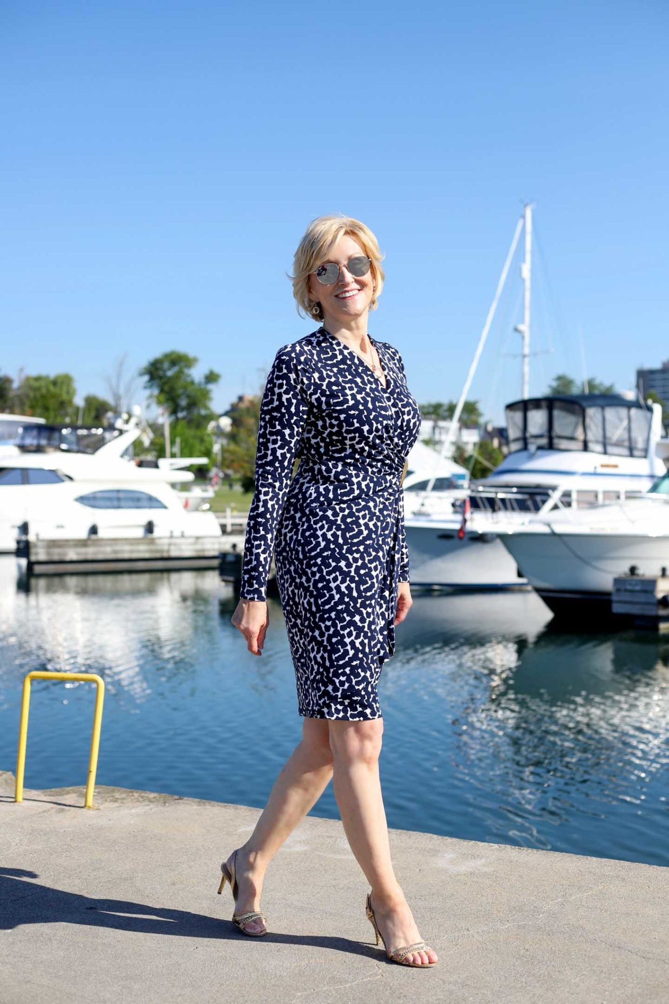 What is a Faux Wrap Dress, and Is it Better? - Fabulous after 40