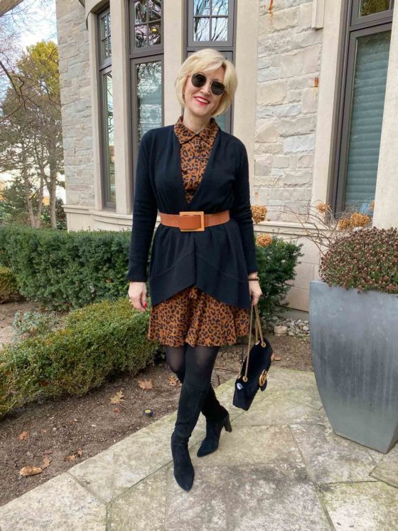 Can A Long Sweater Go Over A Dress? - Fabulous after 40