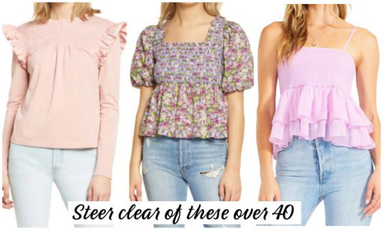 How to Wear a Smocked Top and Not Look Too Young