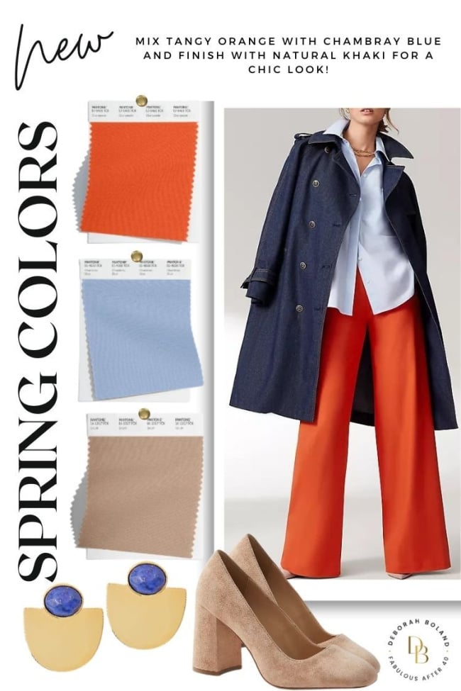 Combine these New Spring Colors to Create Fab Outfits! - Fabulous after 40
