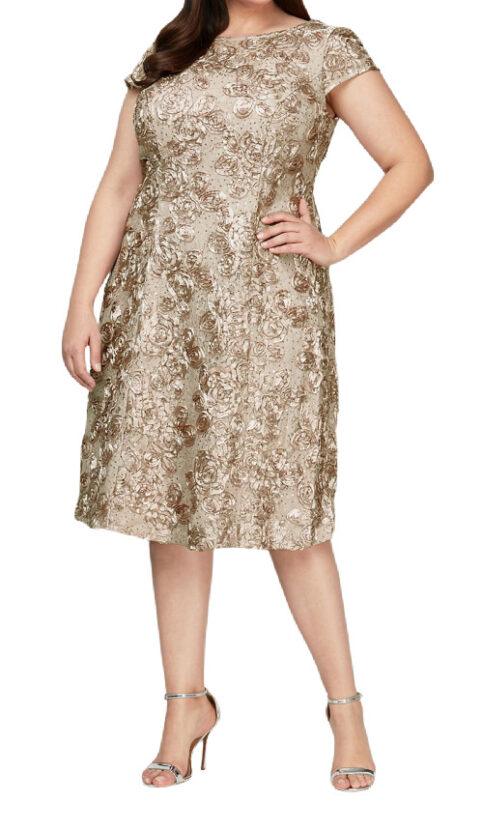Elegant, Slimming Plus Size Mother Of The Bride Dresses