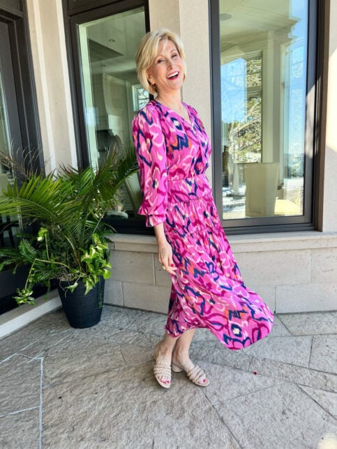 How to Look Bold, Not Old in Spring's New Pink! - Fabulous after 40