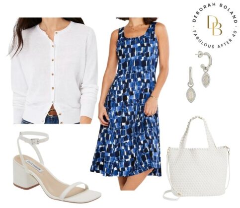 What to Wear Over Sleeveless Dresses To Cover Your Arms - Fabulous after 40