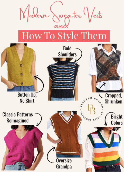 How to Style a Sweater Vest for a Chic Outfit | Fabulous After 40