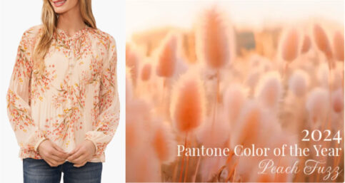 Pantone Color of the Year 2024: Introducing Peach Fuzz - Fabulous after 40