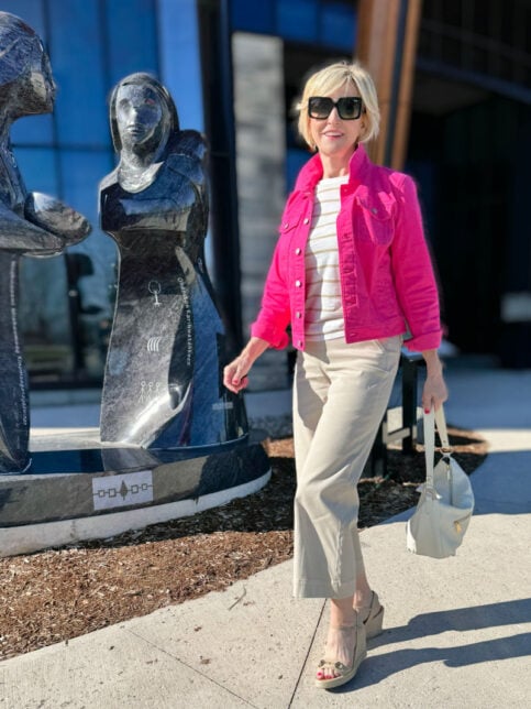 The Best Colorful Denim Jackets For Spring to Add a Pop of Color