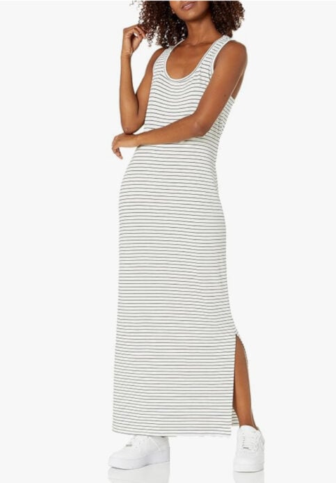The Perfect Midi Tank Dress for a Flattering Midlife Figure - Fabulous ...