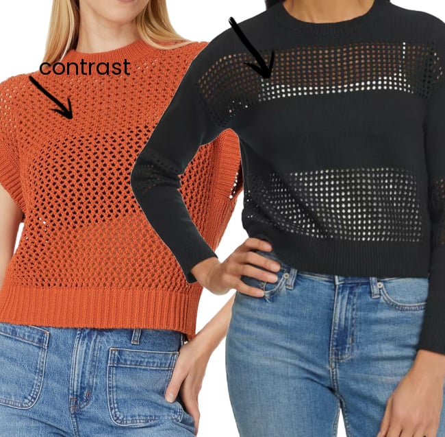 What to Wear Under an Open Knit Sweater: Stylish Ideas - Fabulous after 40