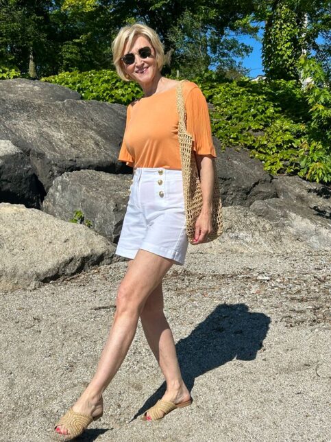 Sailor Shorts Outfits: Flattering and Nautical - Fabulous after 40