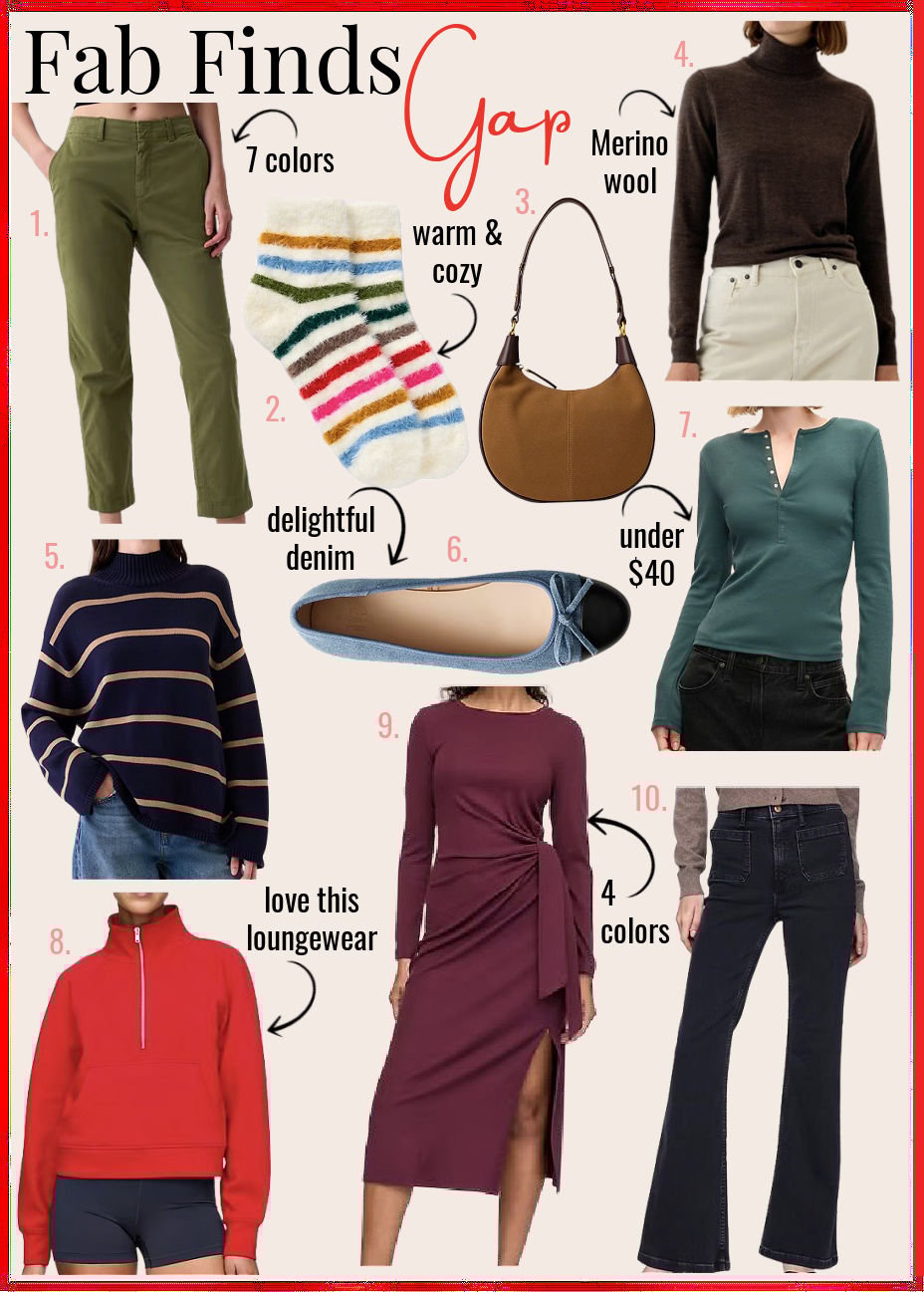 12/6/24 Gap Fab Finds - Fabulous after 40