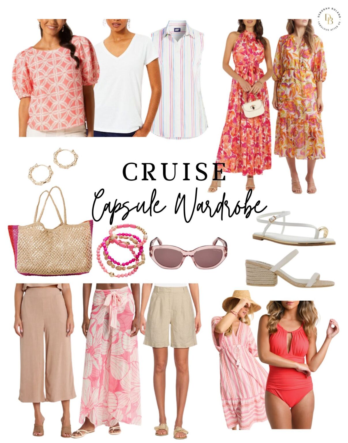 Capsule Wardrobe for Cruise: Travel Light and Stylish - Fabulous after 40