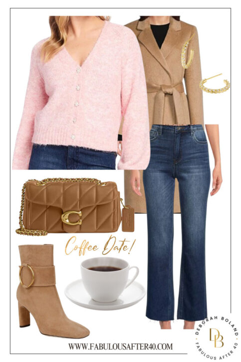 What to Wear on a Coffee Date in Winter - Fabulous after 40
