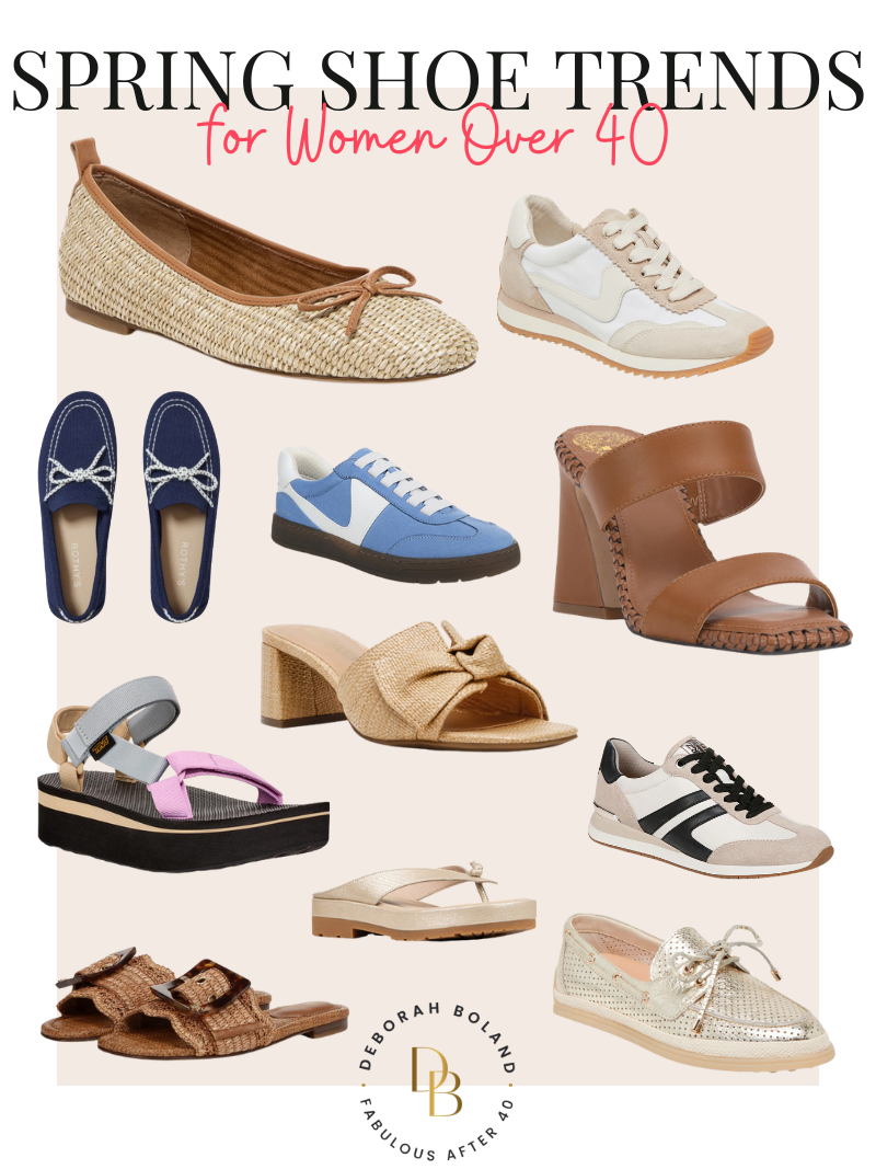 Spring 2025 Shoe Trends: What’s In and What’s Out - Fabulous after 40