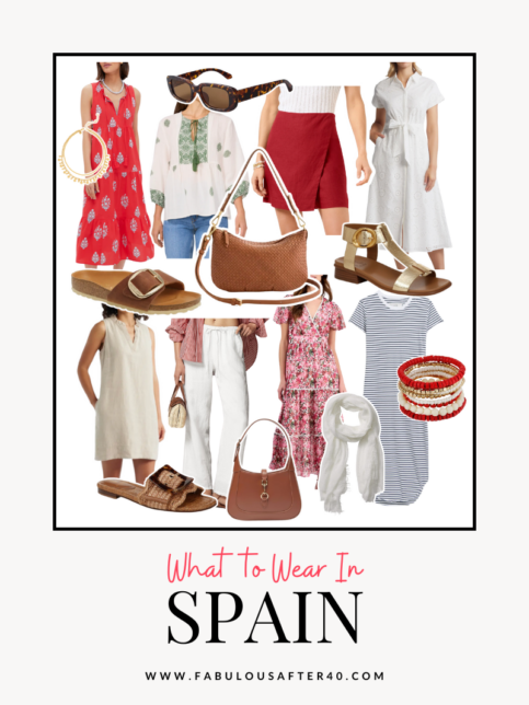What to Pack and Wear in Spain for Summer - Fabulous after 40