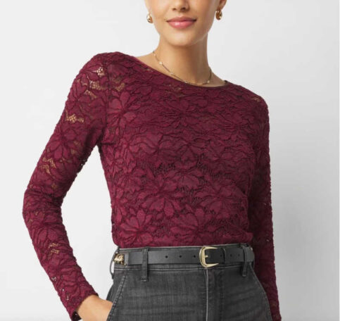 How to Style a Lace Top with Denim - Fabulous after 40
