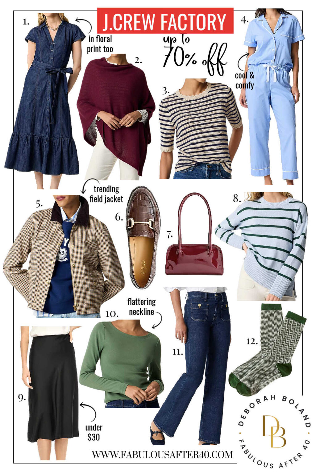 J.Crew Factory Sale - Save 40-70% Sitewide (including new arrivals ...